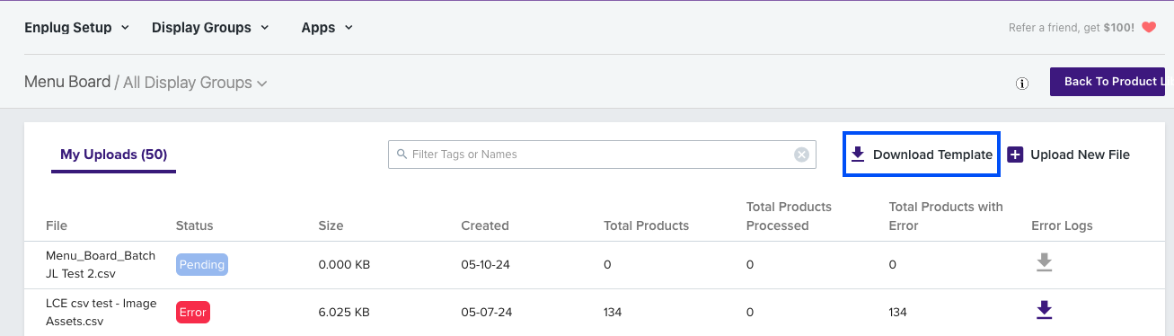 Enplug | Menu Board | User Guide – Enplug Support Center