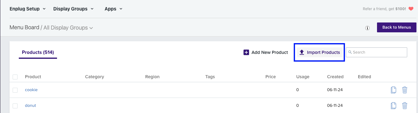 Enplug | Menu Board | User Guide – Enplug Support Center