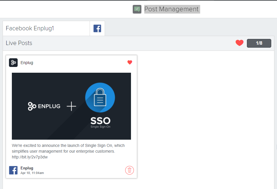 Facebook – Enplug Support Center