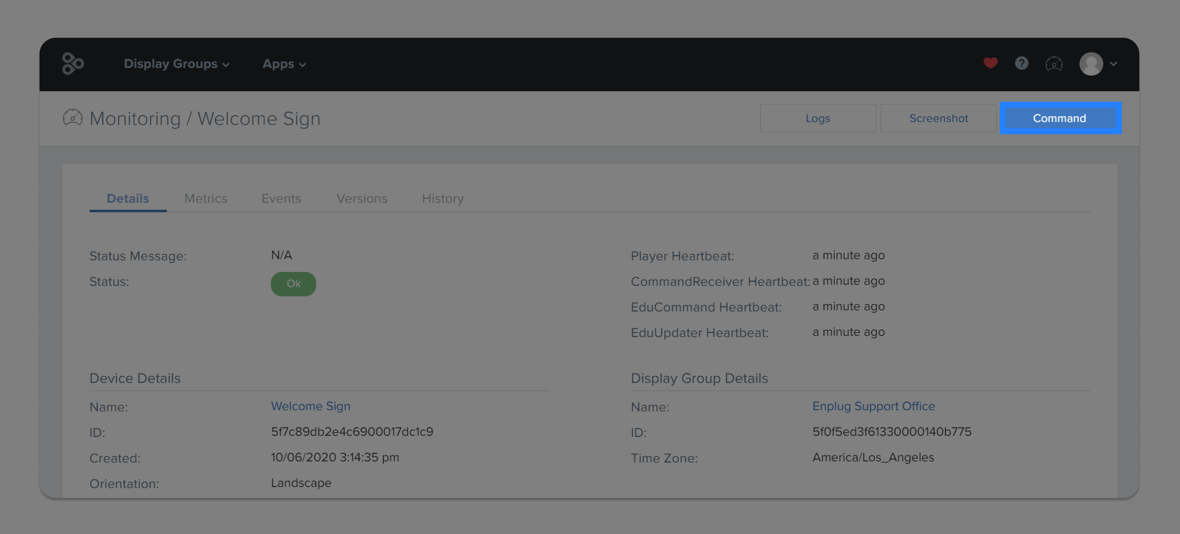 Enplug Device Commands – Enplug Support Center