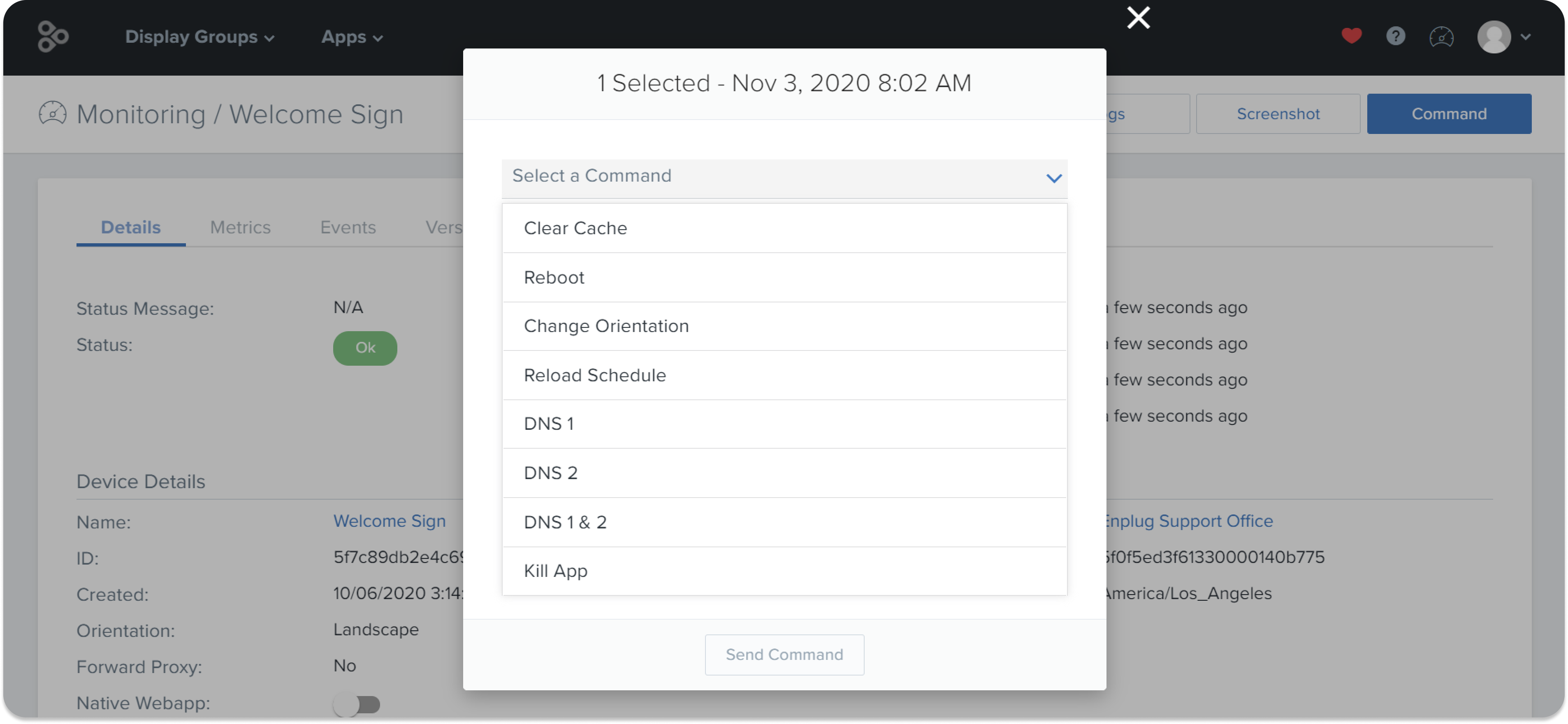 Enplug Device Commands – Enplug Support Center